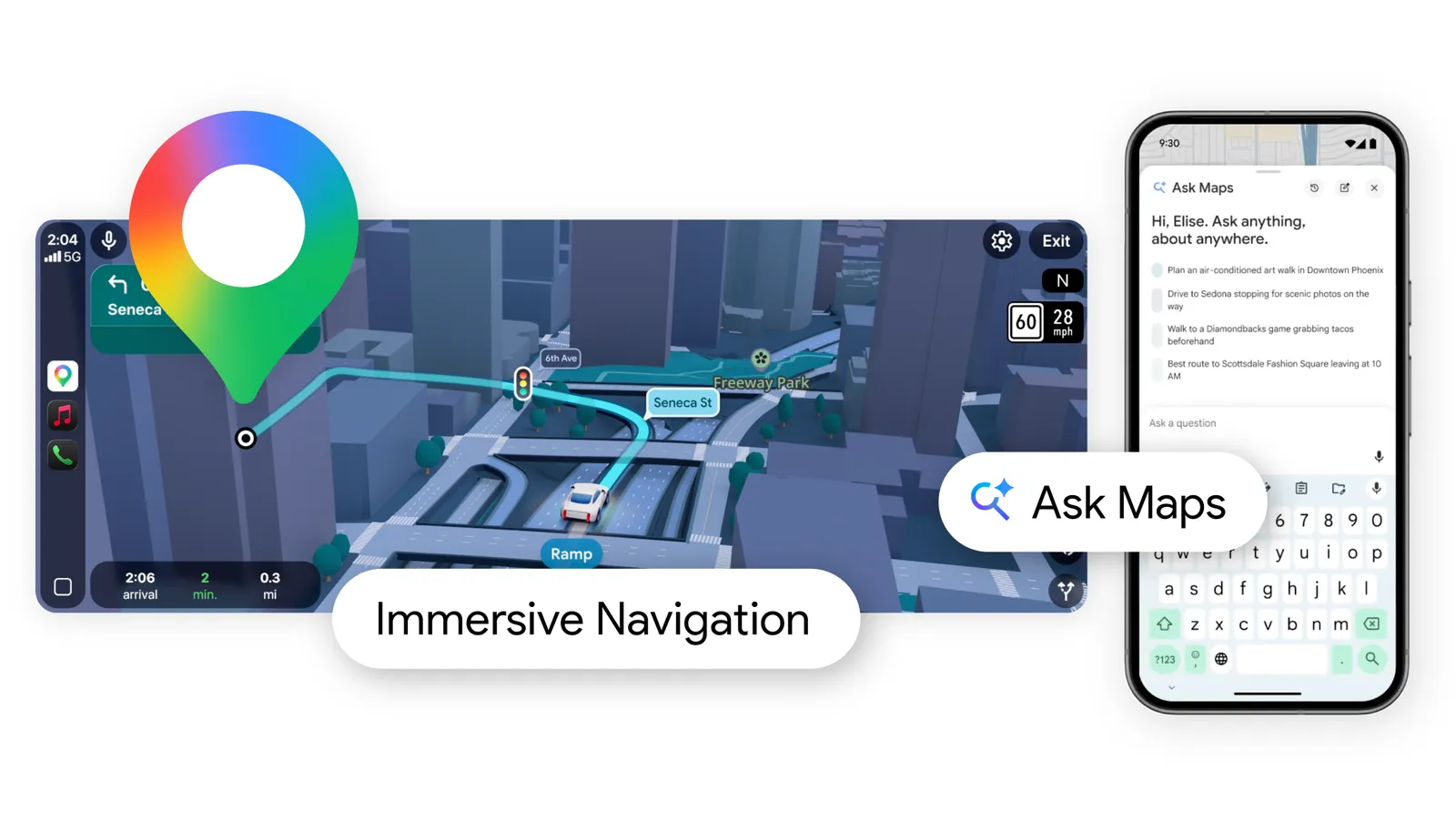 Google Maps 2026 zmienia nawigację. AI, widok 3D i Ask Maps | 4rings.pl
